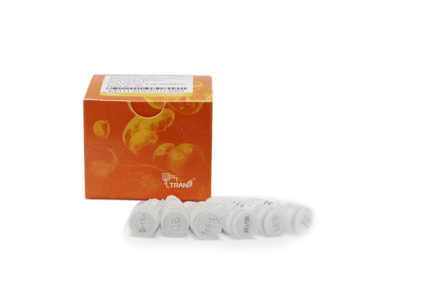 TransNGS® Tn5 DNA Library Prep Kit for Illumina® (for 1 ng DNA) 24 rxns ...